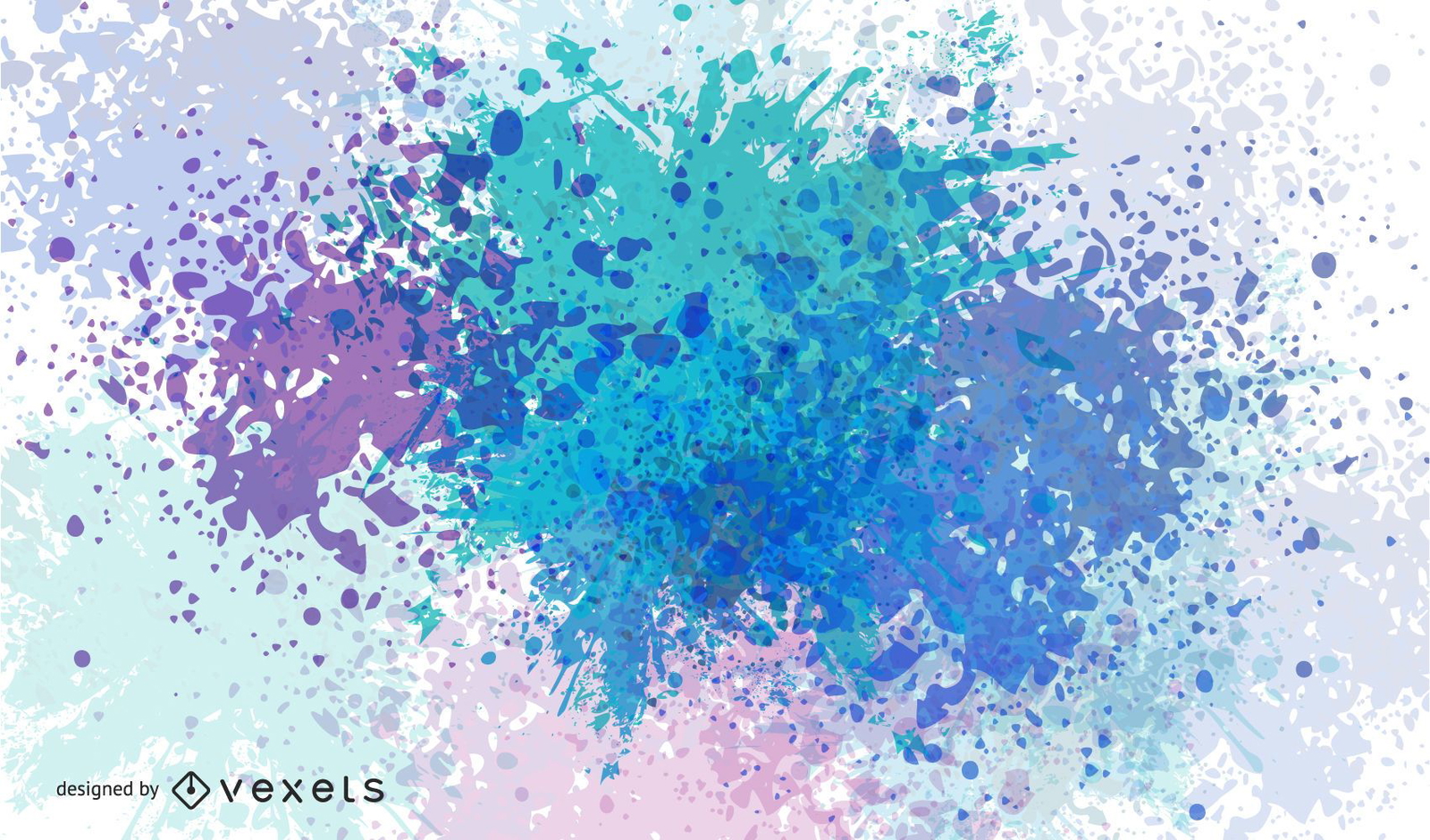 Tinta De Tinta Colorida - Baixar Vector