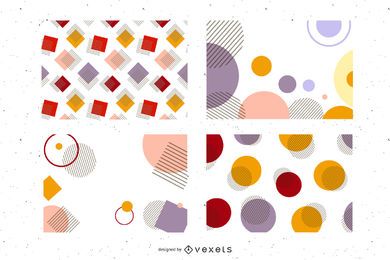 Abstract Background Set Vector Download