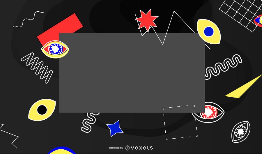 Abstract Dialog Box Design - Vector Download