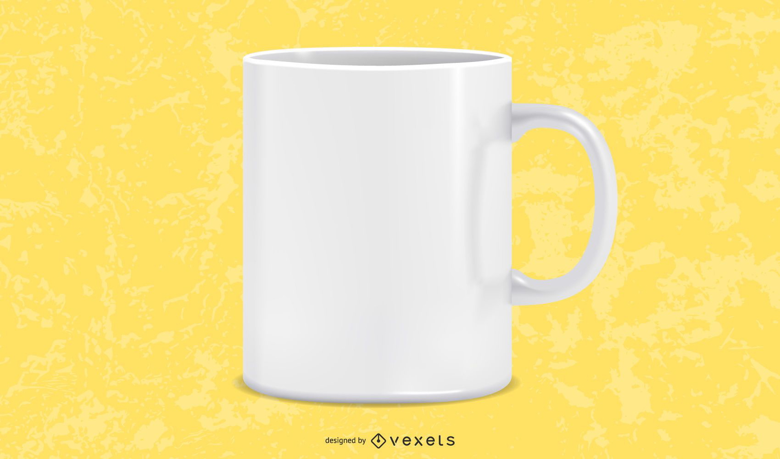 Vector Libre Fotorrealista Taza Blanca - Descargar Vector