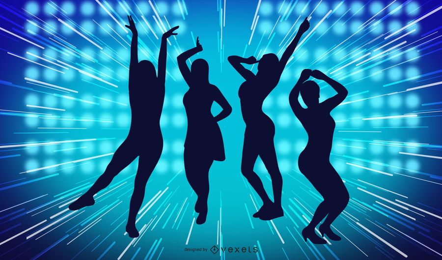 Colorful Dance Graphics - Vector download