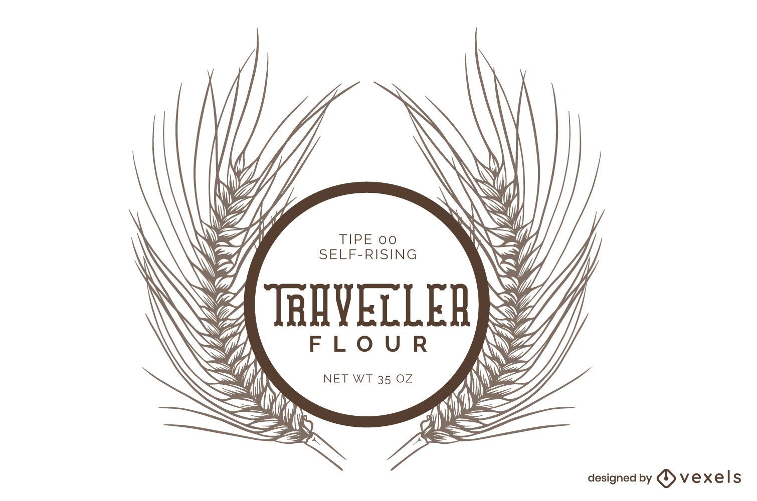 Wheat And Labels 02 Vector Vector Download