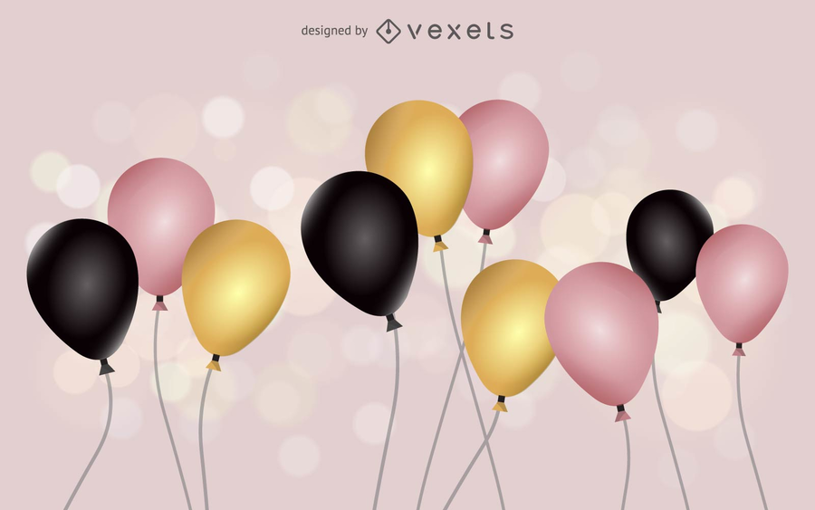 Globos 08 Vector - Descargar Vector