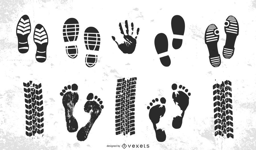 Vector De Huellas De Neumáticos De Huellas - Descargar Vector