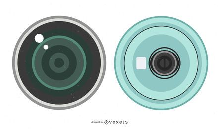 Camera Lens 01 Vector Vector Download