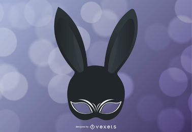 Rabbit Mask Vector Download