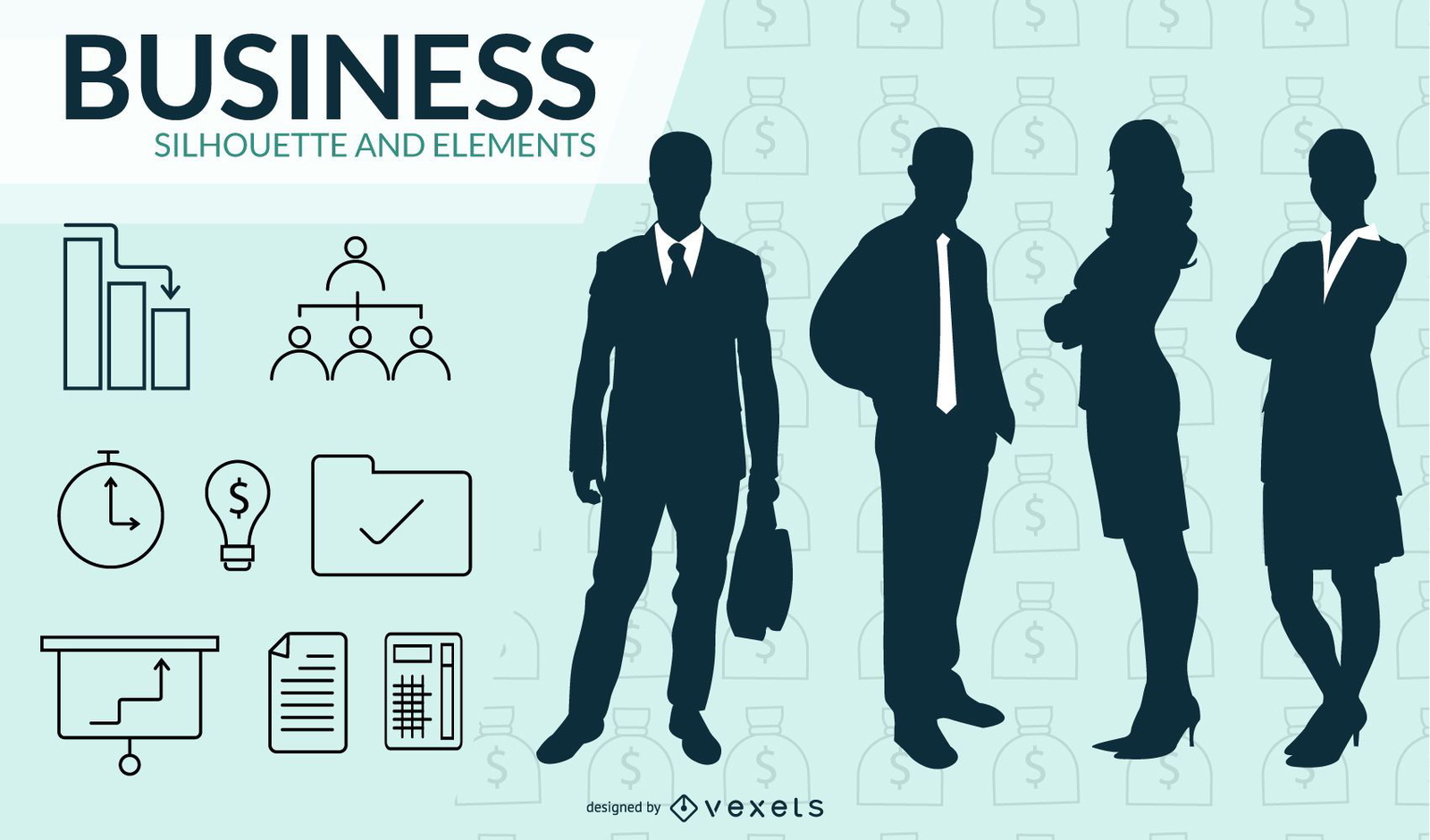Free Business Powerpoint Pack 01 2 - Vector download