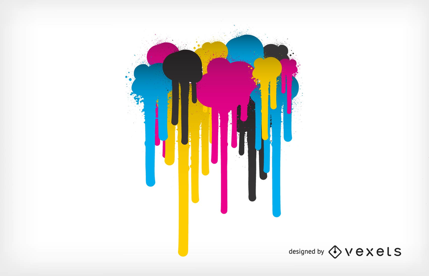 Cmyk Color Theme Vector - Vector download