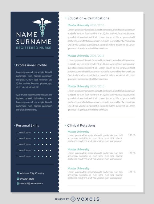 Nurse Extern Resume Template
