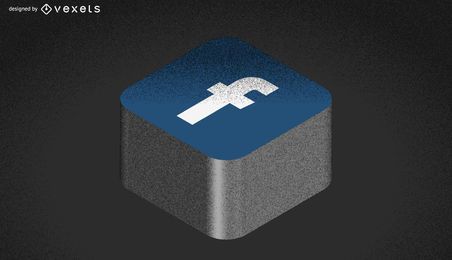 Isometric social media icons - Vector download
