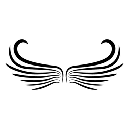 2 Abstract Open Logo Wings - Transparent PNG & SVG Vector File