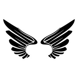2 Open Logo Wings PNG & SVG Design For T-Shirts