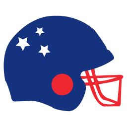 American Flag Helmet PNG & SVG Design For T-Shirts