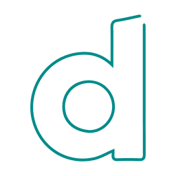 Design PNG E SVG De Blue D Line Icon.svg Para Camisetas