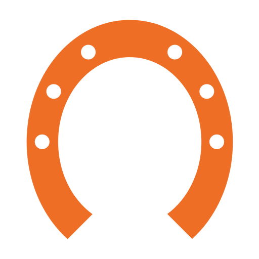 Flat horse hoof - Transparent PNG & SVG vector file