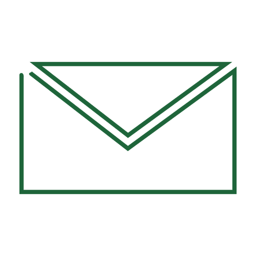 Línea de correo electrónico verde icon2.svg - Descargar PNG/SVG ...