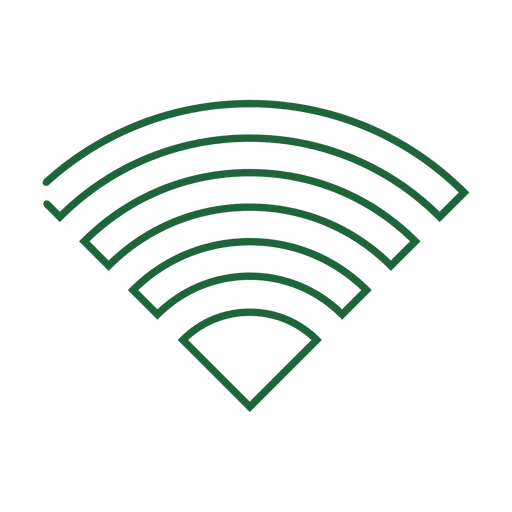 Línea wifi verde icon4.svg - Descargar PNG/SVG transparente