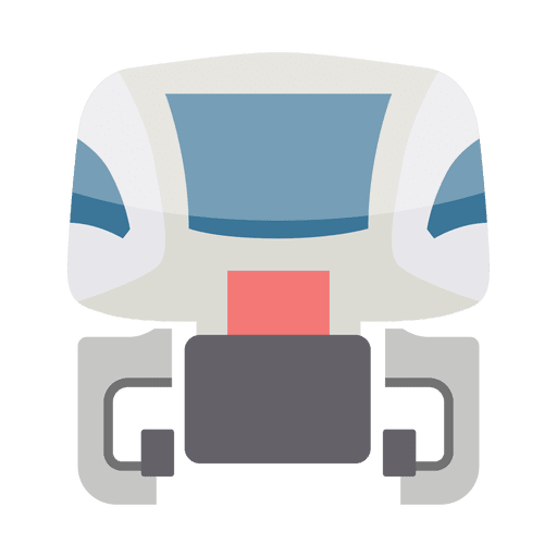 Maglev train front.svg - Transparent PNG & SVG vector file