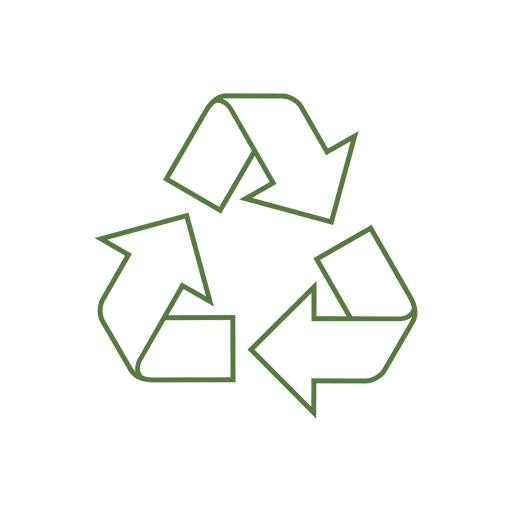 Recycle line arrow icon.svg - Transparent PNG & SVG vector file