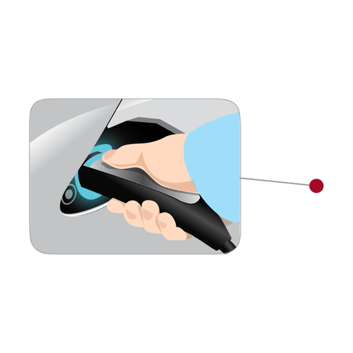 Tesla charging closeup.svg - Transparent PNG & SVG vector file