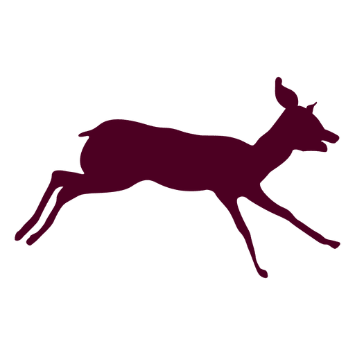 Deer running sequence 9 - Transparent PNG & SVG vector file