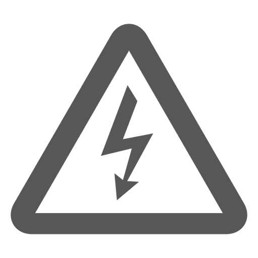 Energy triangle sign - Transparent PNG & SVG vector file
