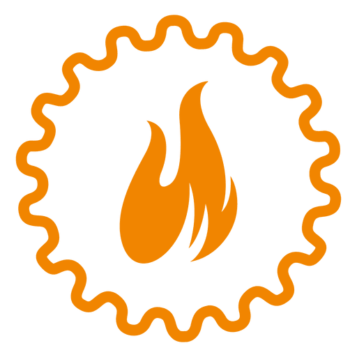Fire wheel cion - Transparent PNG & SVG vector file