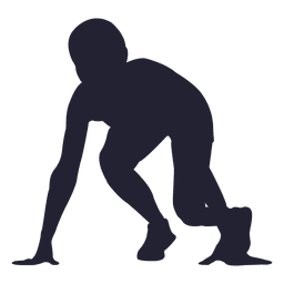 Male Running Mark Silhouette 1 PNG & SVG Design For T-Shirts