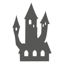 Spooky Haunted Castle PNG & SVG Design For T-Shirts