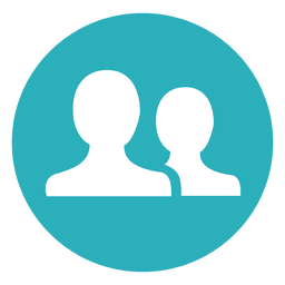 Support Blue Circle Icon PNG & SVG Design For T-Shirts