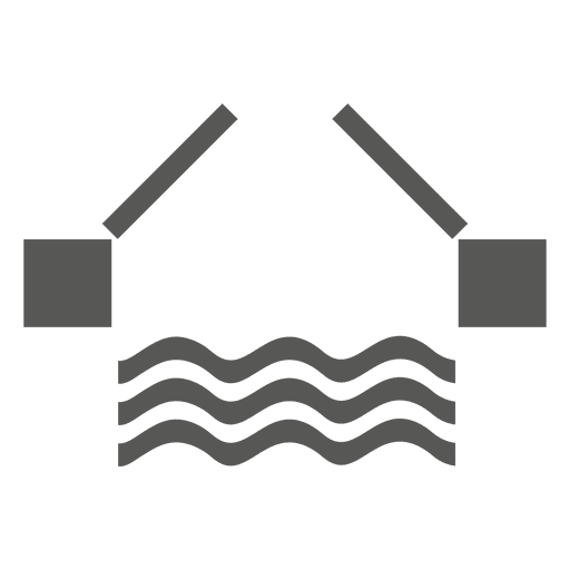 Waterways barrier icon - Transparent PNG & SVG vector file