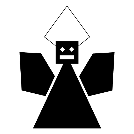 Geometric angel icon 32 - Transparent PNG & SVG vector file