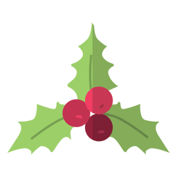 Mistletoe Flat Icon 8 PNG & SVG Design For T-Shirts