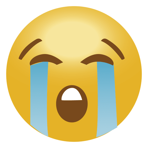 Chorar emoticon emoji - Baixar PNG/SVG Transparente