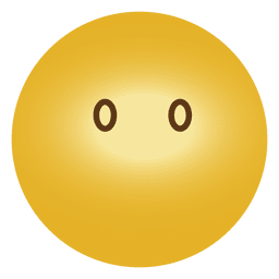 Happy emoticon flat face - Transparent PNG/SVG