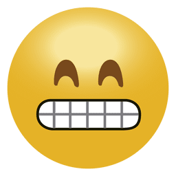 Diseño PNG Y SVG De Emoji Emoticon Risa Para Camisetas