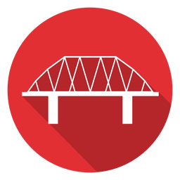 Bridge Circle Icon 02 PNG & SVG Design For T-Shirts