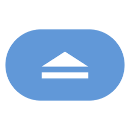 Eject Button Flat Icon PNG & SVG Design For T-Shirts