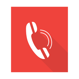 Telephone Call Sign With Background PNG & SVG Design For T-Shirts
