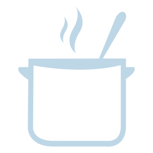 Boiling cooker line icon - Transparent PNG & SVG vector file