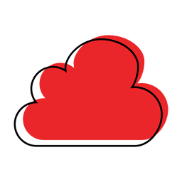 Cloud Files Icon PNG & SVG Design For T-Shirts