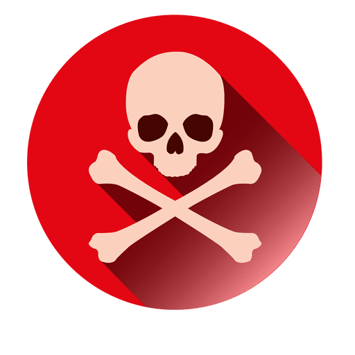 Denger sign round icon - Transparent PNG & SVG vector file