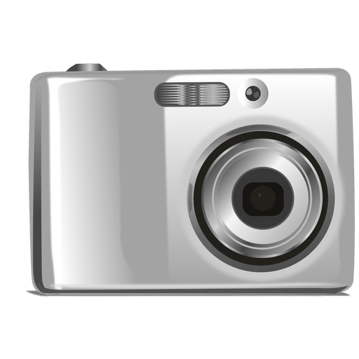 Realistic digital camera - Transparent PNG & SVG vector file