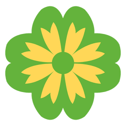 Green Floral Icon PNG & SVG Design For T-Shirts