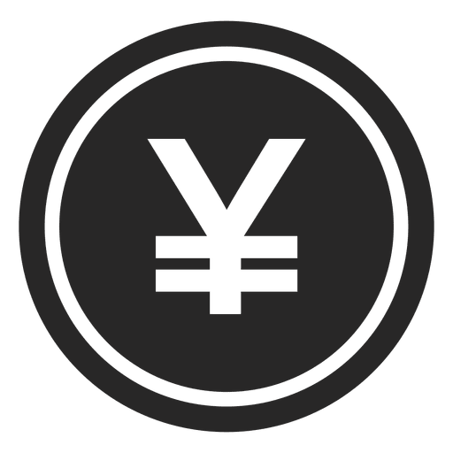 Japany yen coin icon - Transparent PNG & SVG vector file