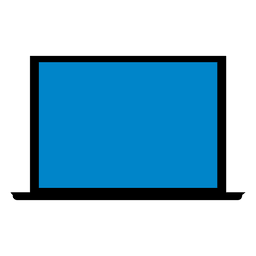 Laptop Flat Icon PNG & SVG Design For T-Shirts