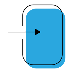 Blue Open Icon PNG & SVG Design For T-Shirts