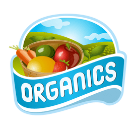 Organics Fruits Logo PNG & SVG Design For T-Shirts