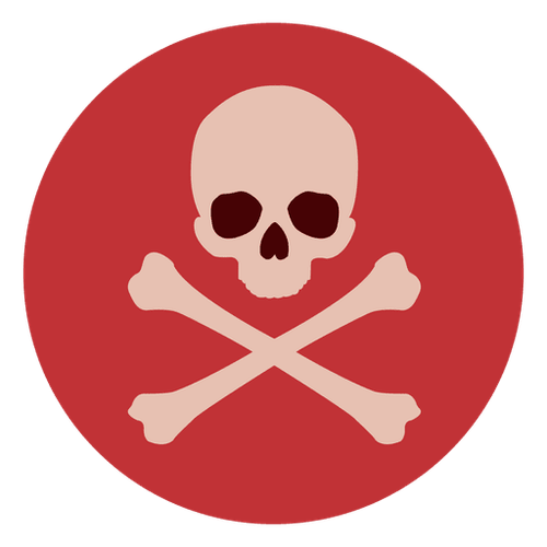 Skull And Crossbones Icon Png 70+ Vector Of Transparent Skull And