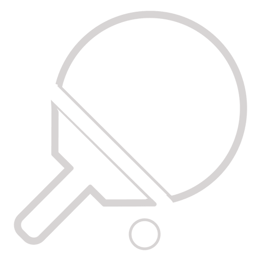Table tennis racket icon - Transparent PNG & SVG vector file
